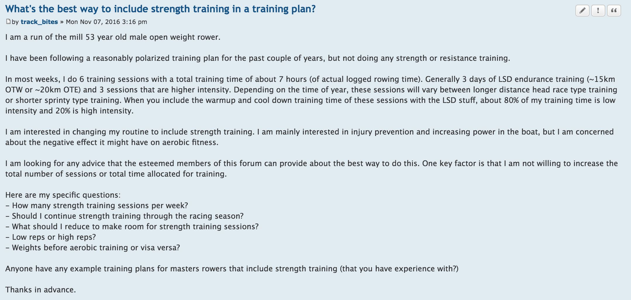 Strength Training Thoughts – Quantified Rowing