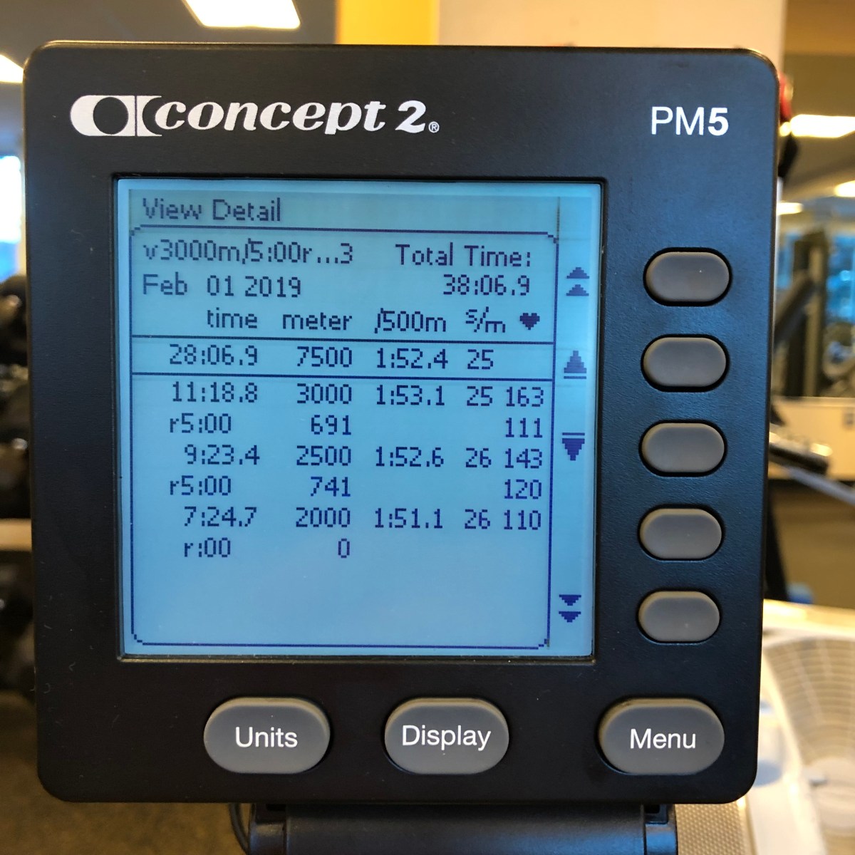Friday: Waterfall! – Quantified Rowing